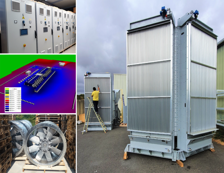 LNG terminal - Power House ventilation - SAI France