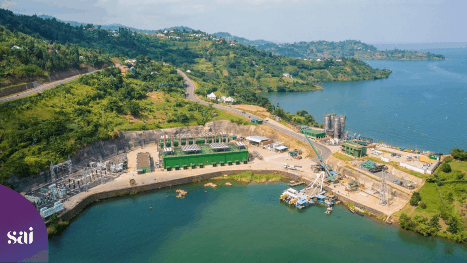 Lake Kivu methane gas power plant - SAI